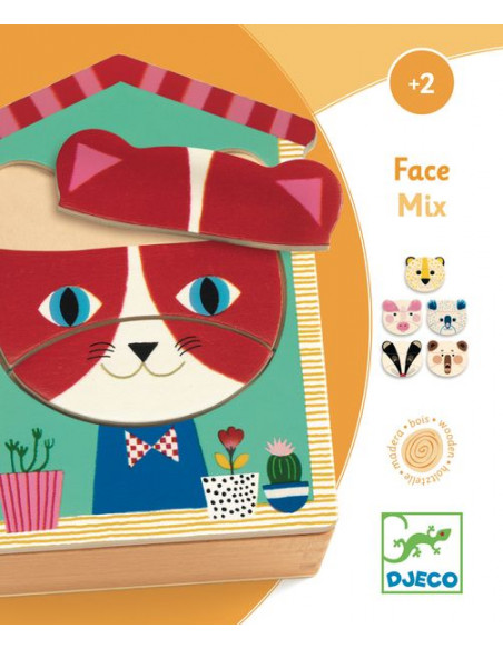 Puzzles face mix - Djeco
