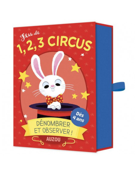 Jeu de 1,2,3 Circus - Auzou