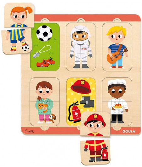 Jeux sur le thème des métiers